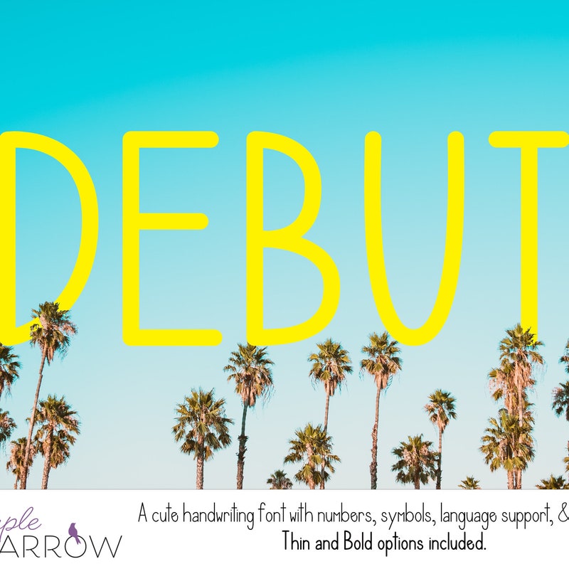 Tall Skinny Numbers - Etsy