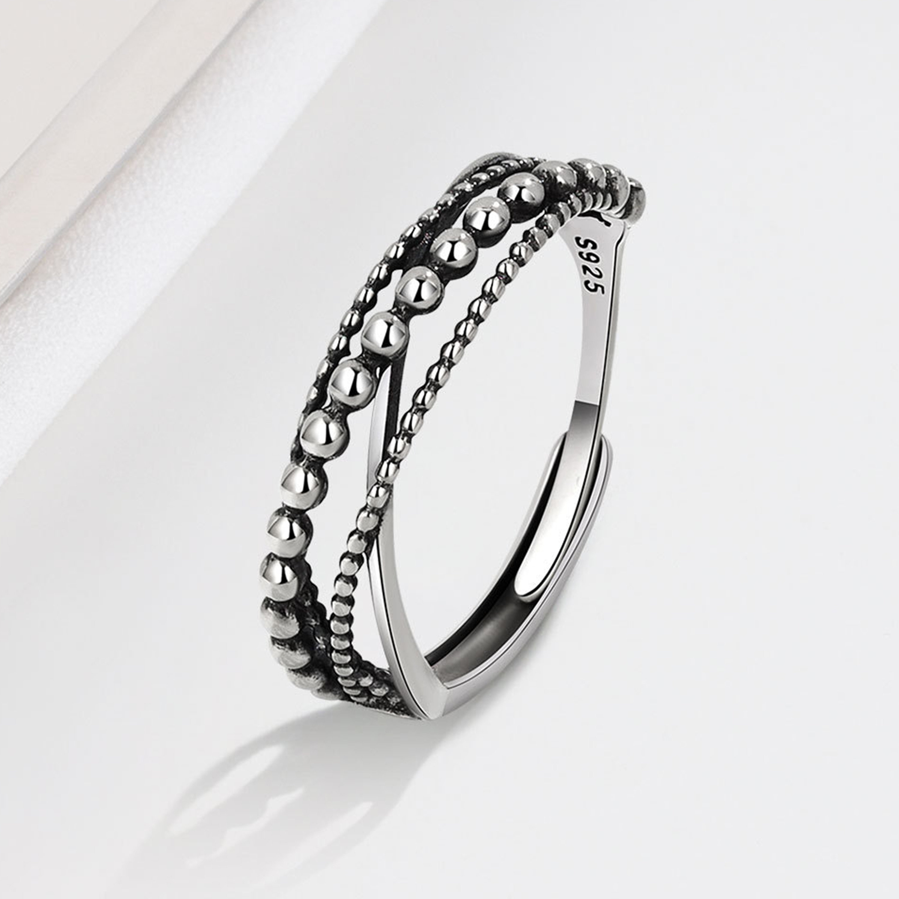 925 Sterling Silver Fidget Ring for Women, Anxiety Ring, Fidget Ring ...