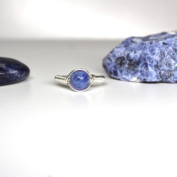 Sodalite Ring - Etsy