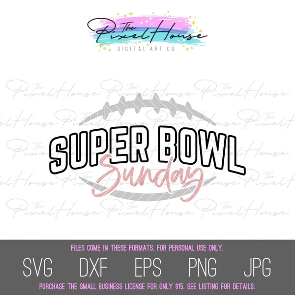 Super Bowl Svg - Etsy