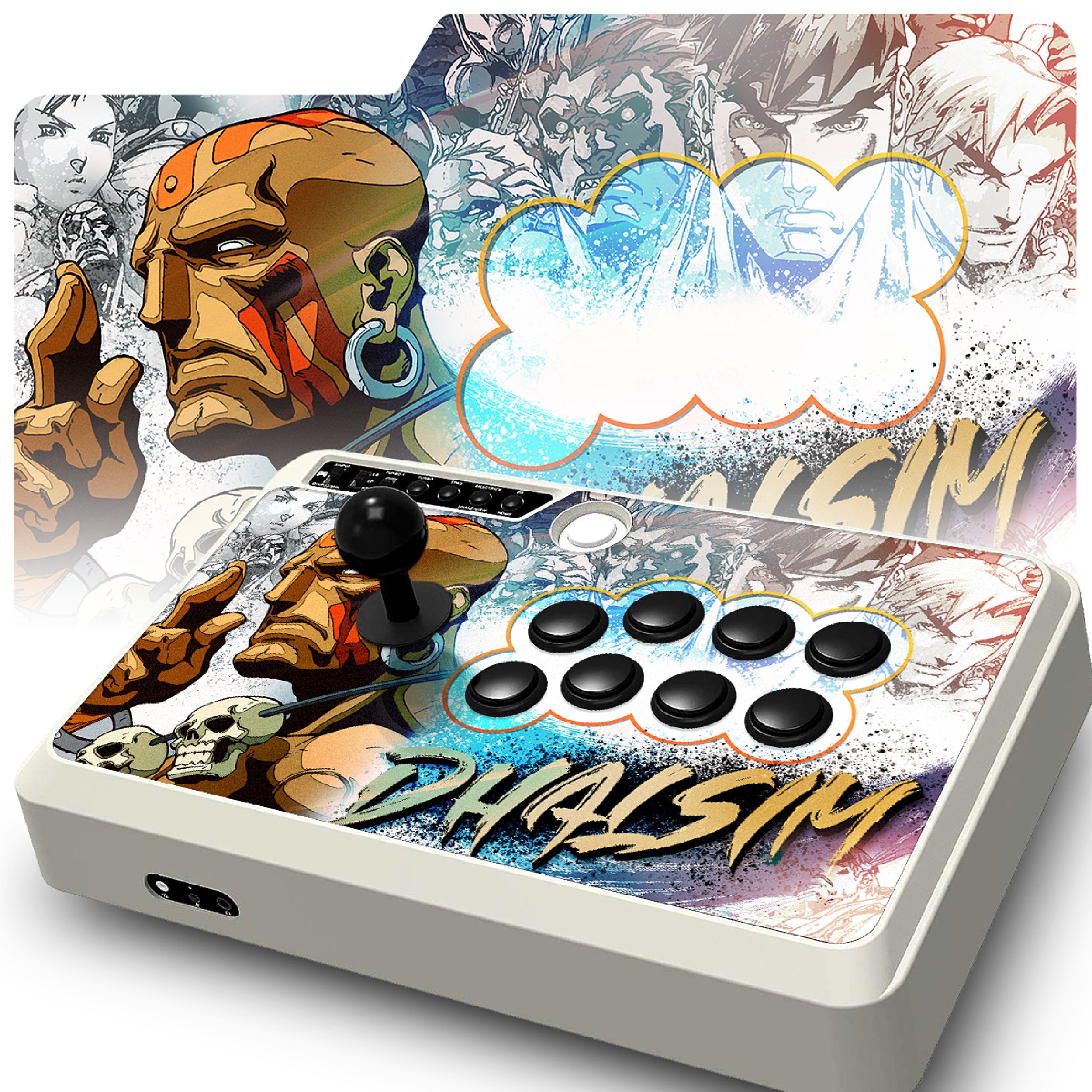 World Warriors Mayflash F500 Elite / F500 V2 Artwork Printed Insert ...