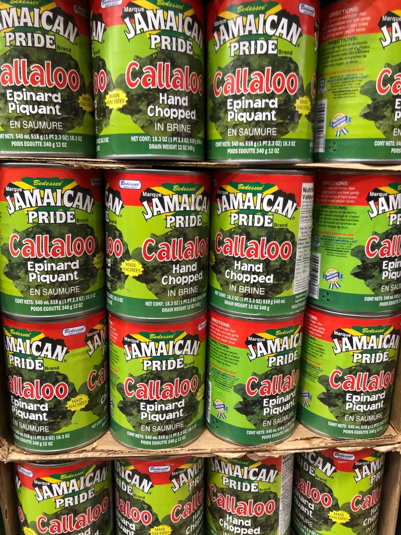 Jamaican Pride Canned Callaloo - Etsy