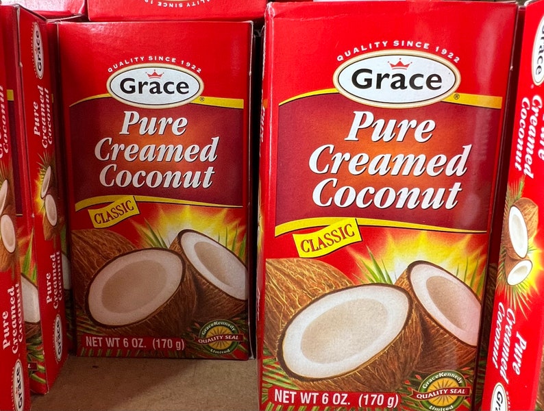 3 Pcs GRACE Pure Cream Coconut Bars - Etsy