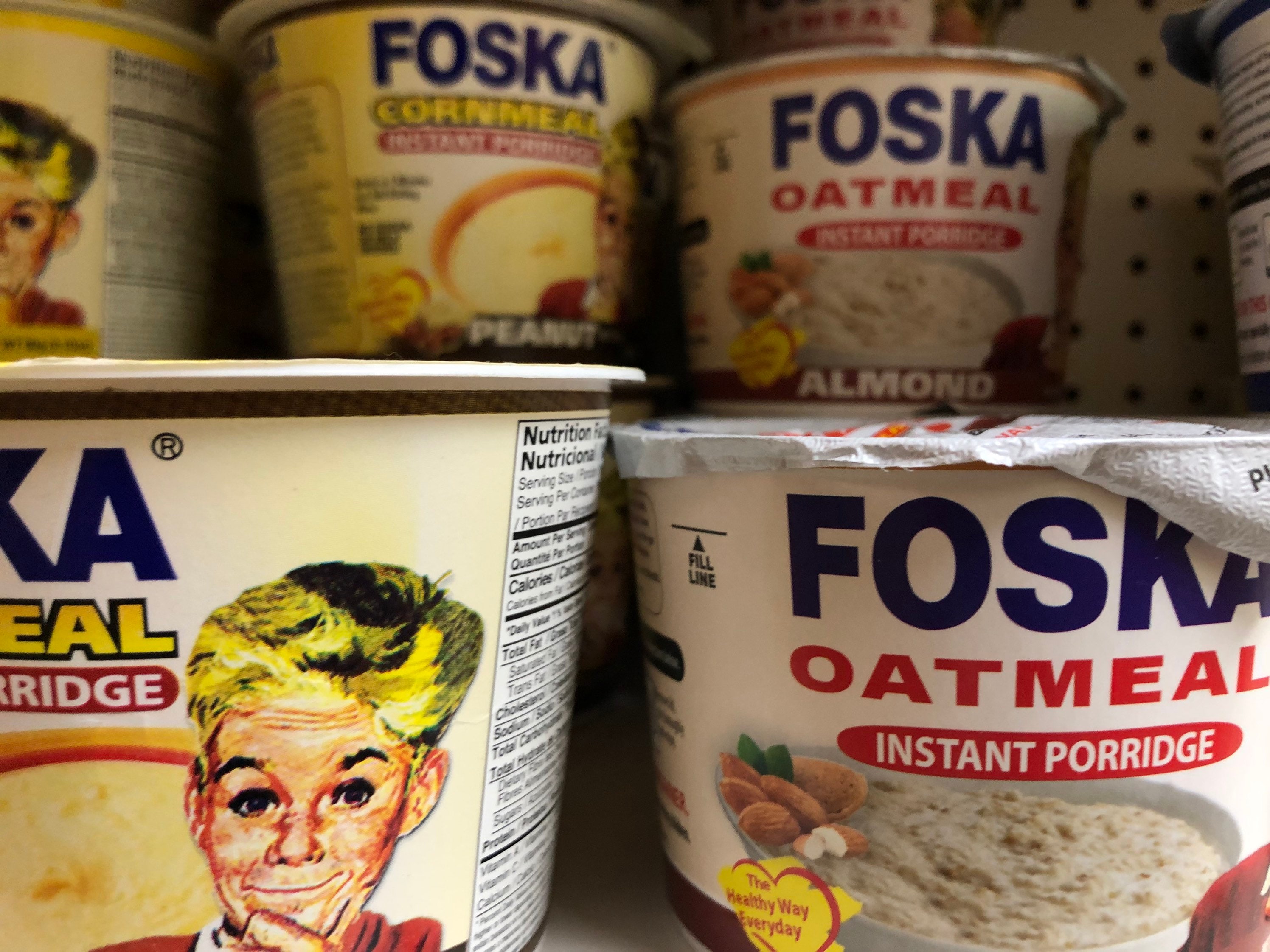 3 Packs Foska Oats Instant Porridge - Etsy