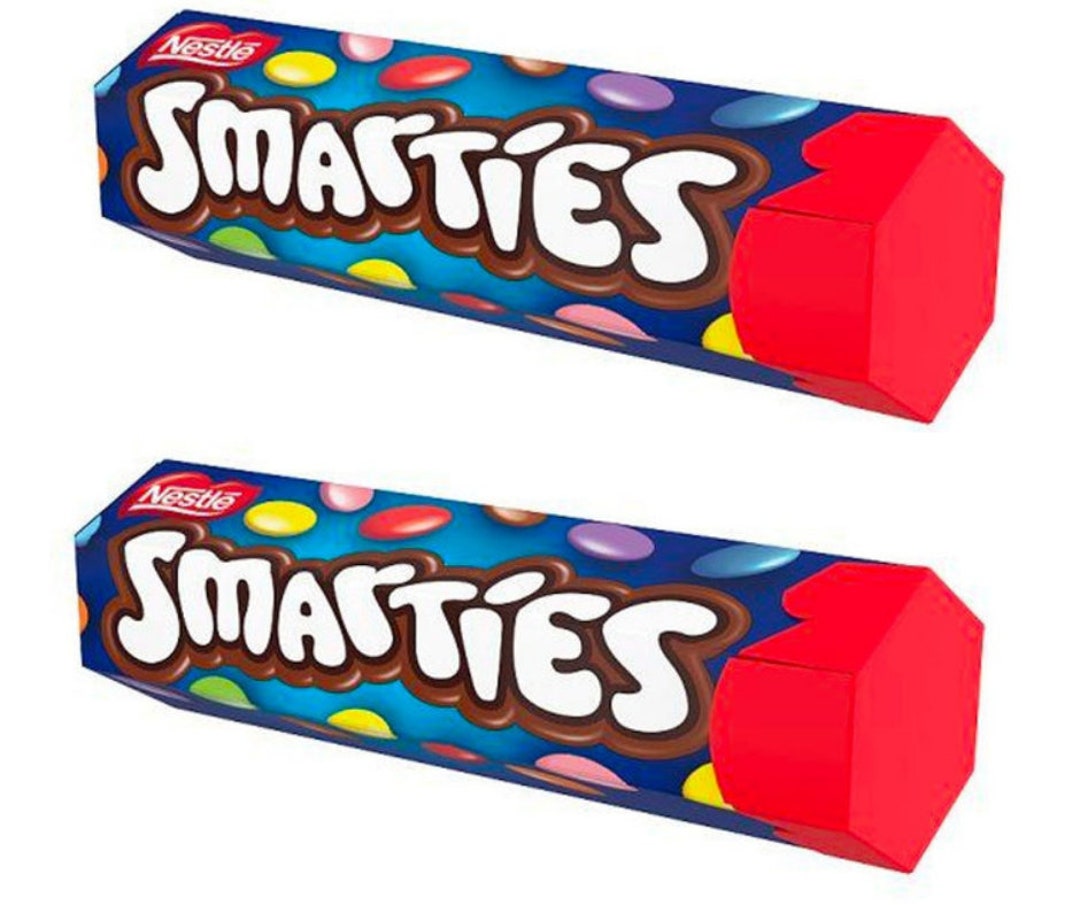 3 Packs of Smarties Chocolate Pieces - Etsy