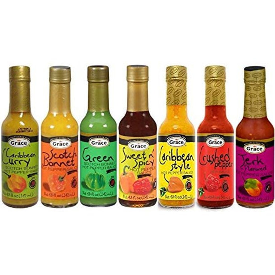 Grace Hot Pepper Sauce - Etsy