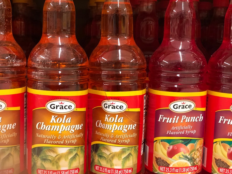 Grace Fruit Flavored Syrup - Etsy