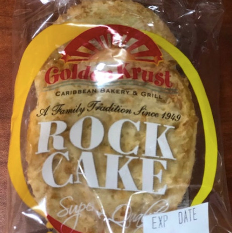 3 Individual Packaged Golden Krust Jamaican Rock Cakes - Etsy