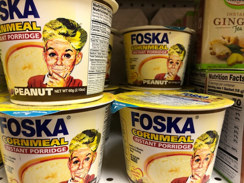 3 Packs Foska Oats Instant Porridge - Etsy