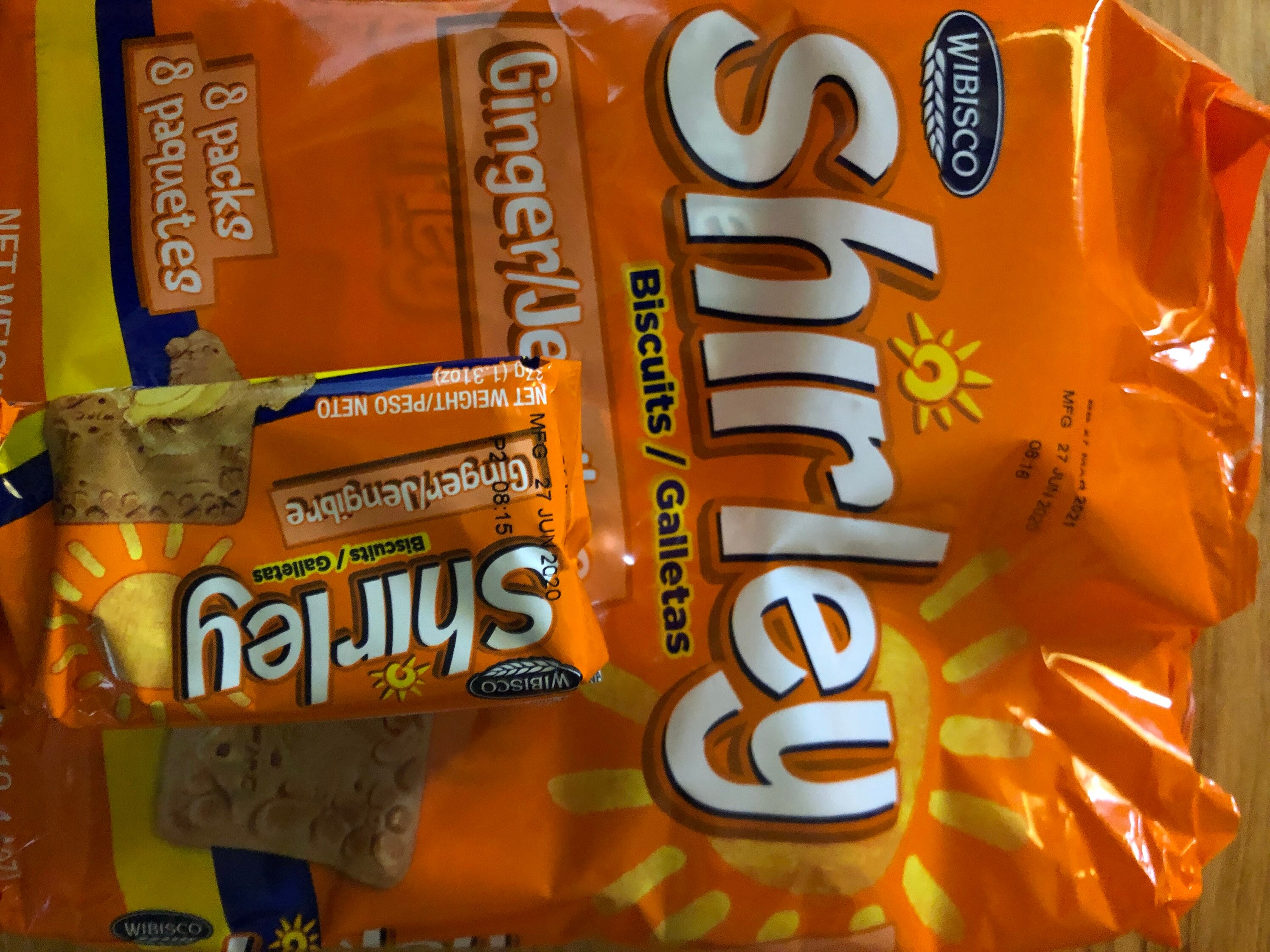 Shirley Ginger Biscuits 8 Pack - Etsy