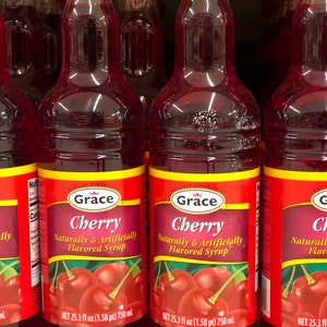 Grace Fruit Flavored Syrup - Etsy