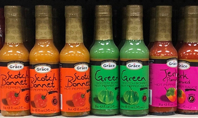 Grace Hot Pepper Sauce - Etsy