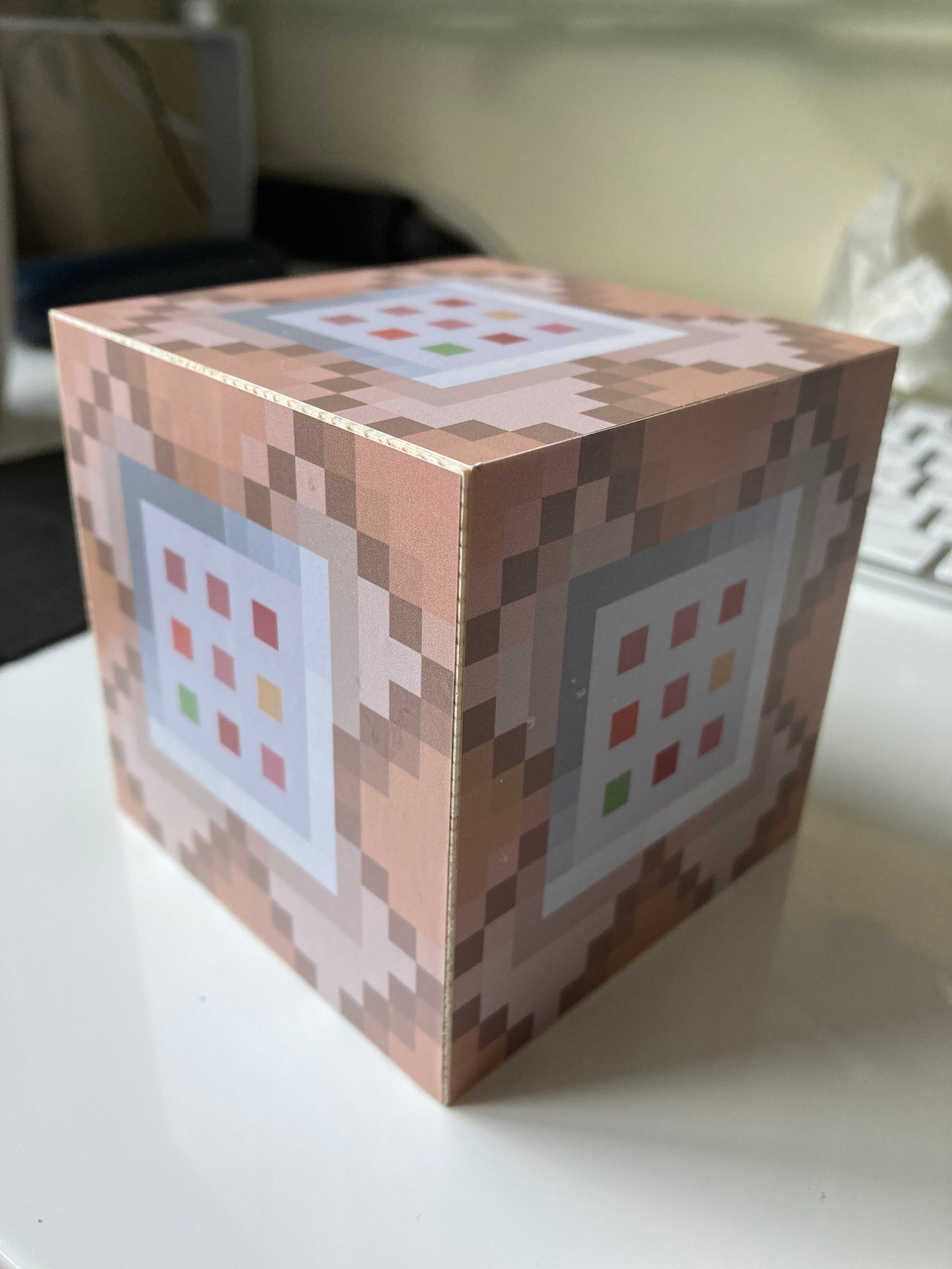 Minecraft Command Block - Wooden - Etsy
