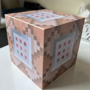 Minecraft Command Block - Wooden - Etsy