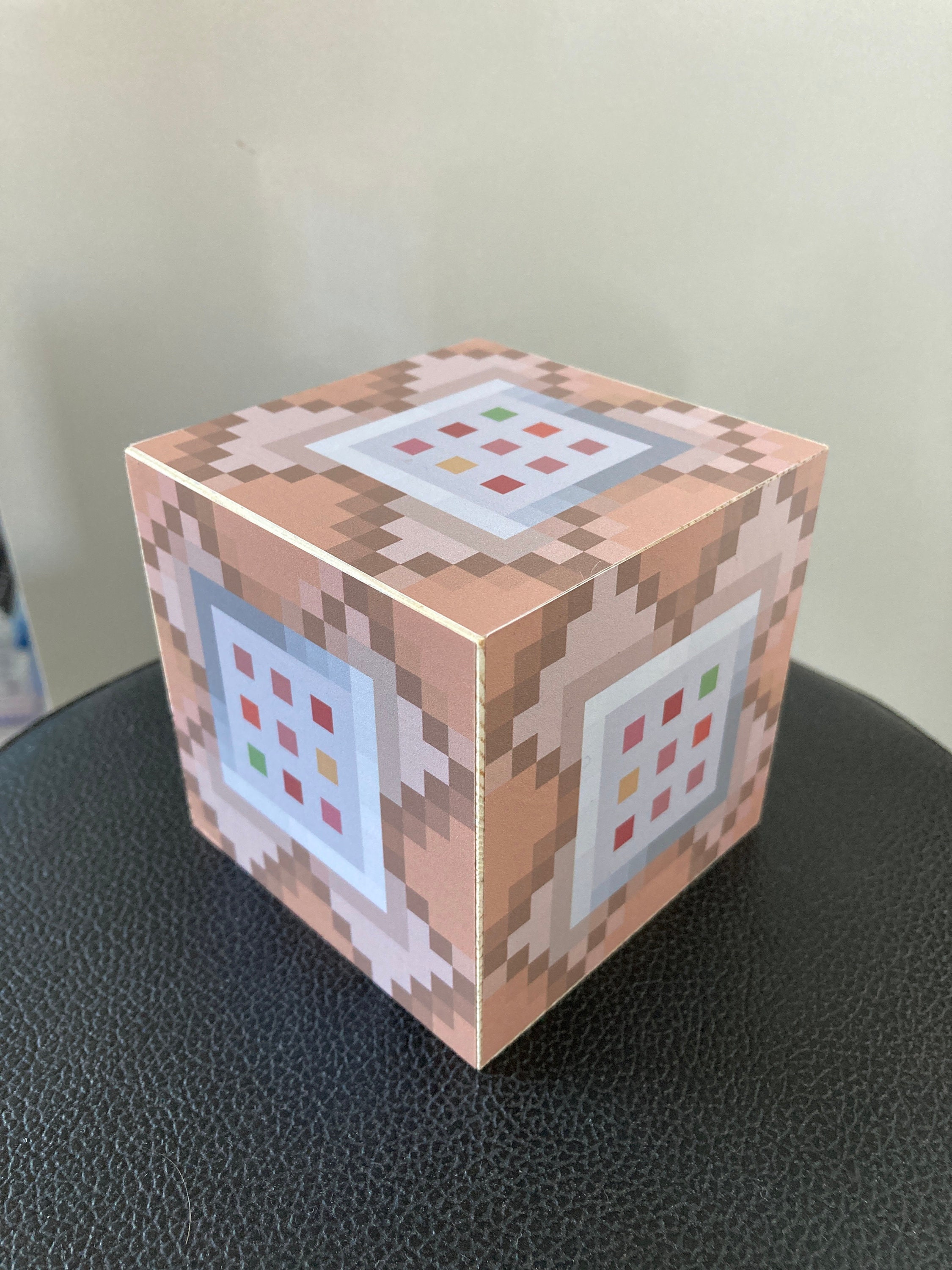 Minecraft Command Block - Wooden - Etsy