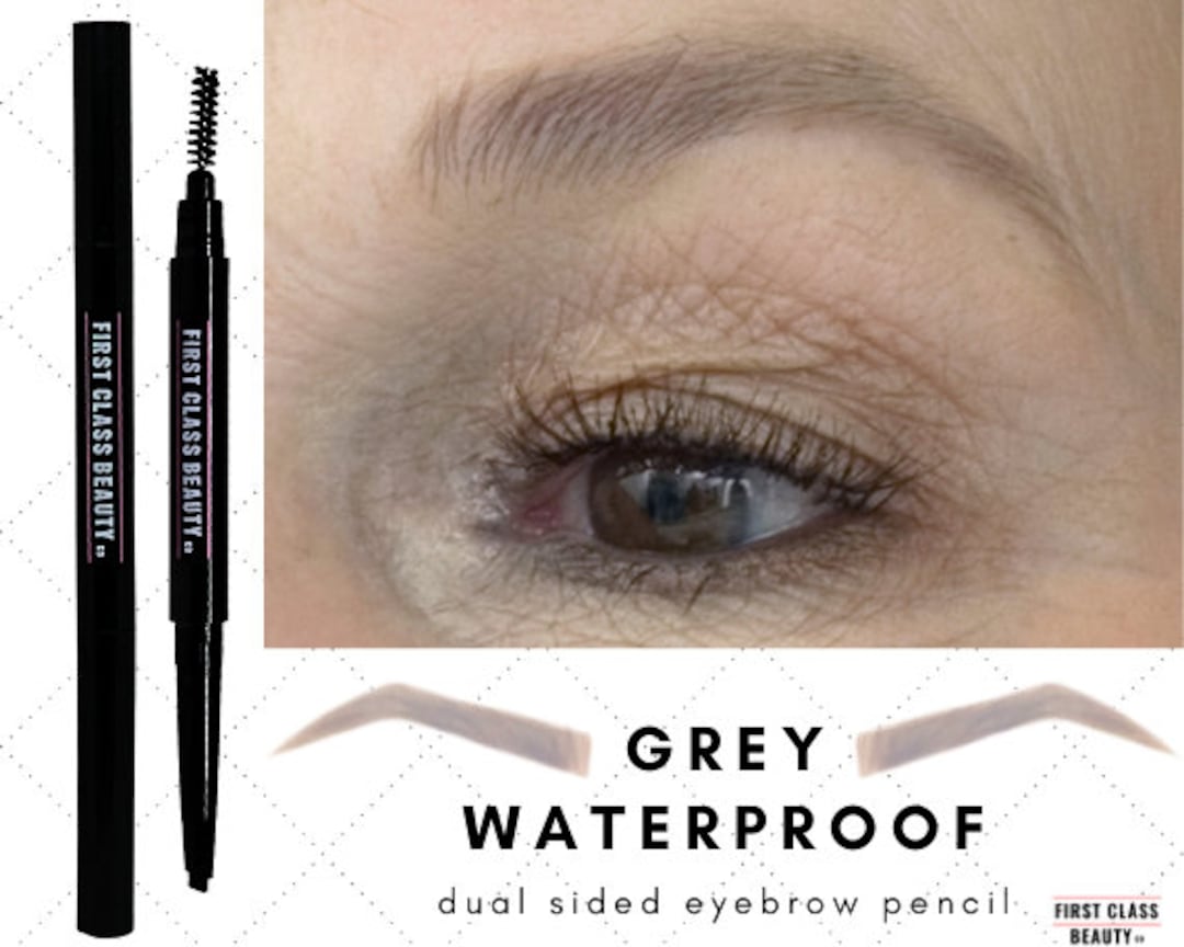 Gray Eyebrow Pencil Waterproof With Castor Oil for Eyebrow Growth ...