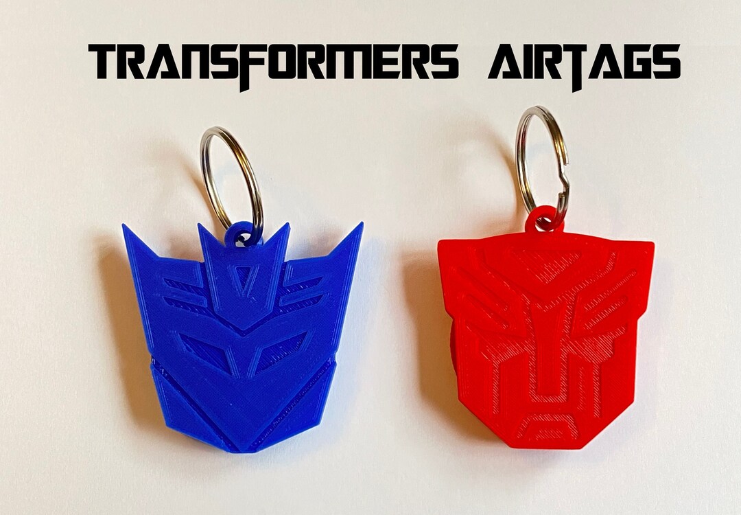 Transformers Autobots and Decepticon AirTag Keychain - Etsy