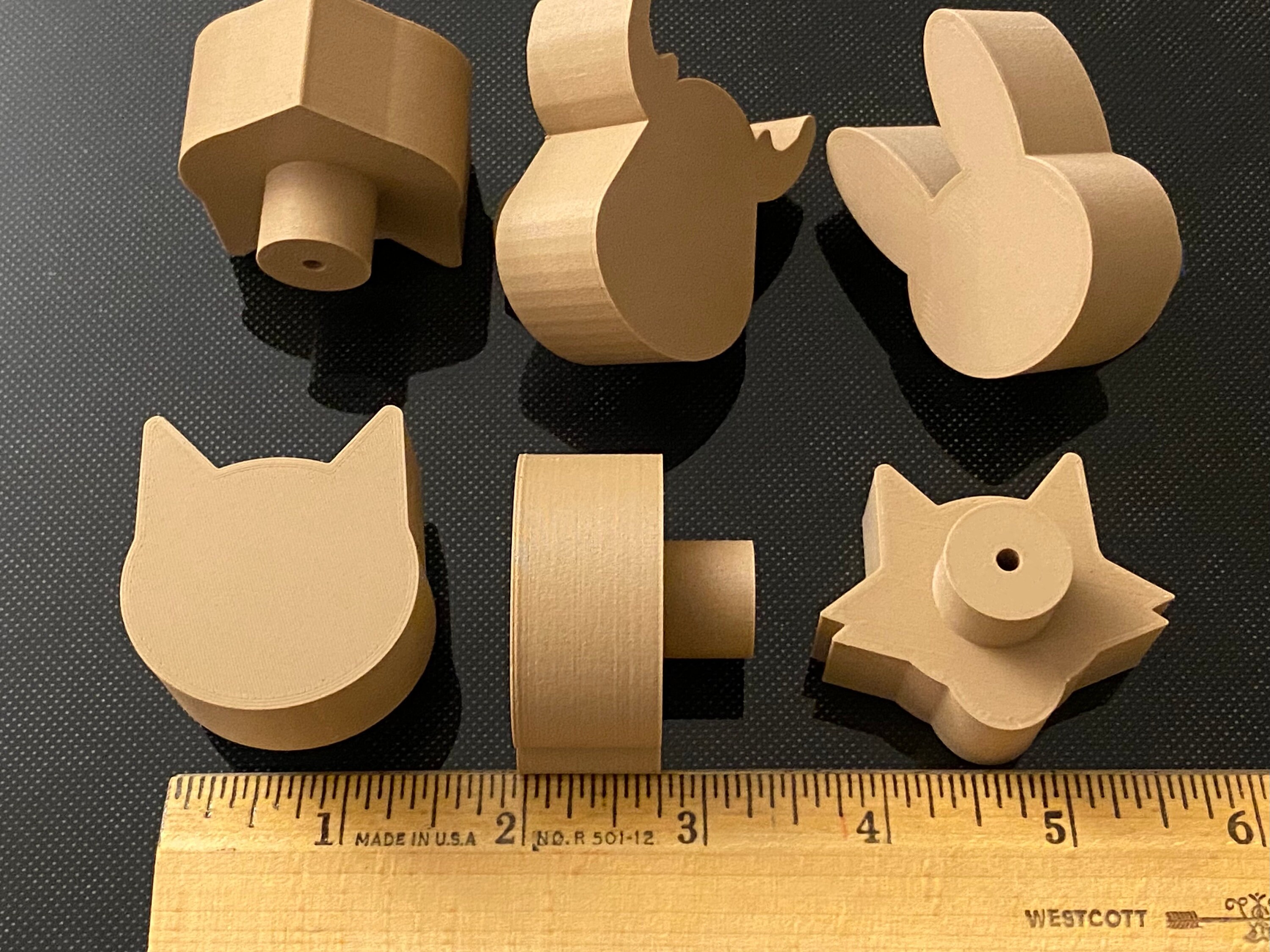 Cute Woodland Theme Animal Shaped Knobs for Kid's Dresser - Etsy