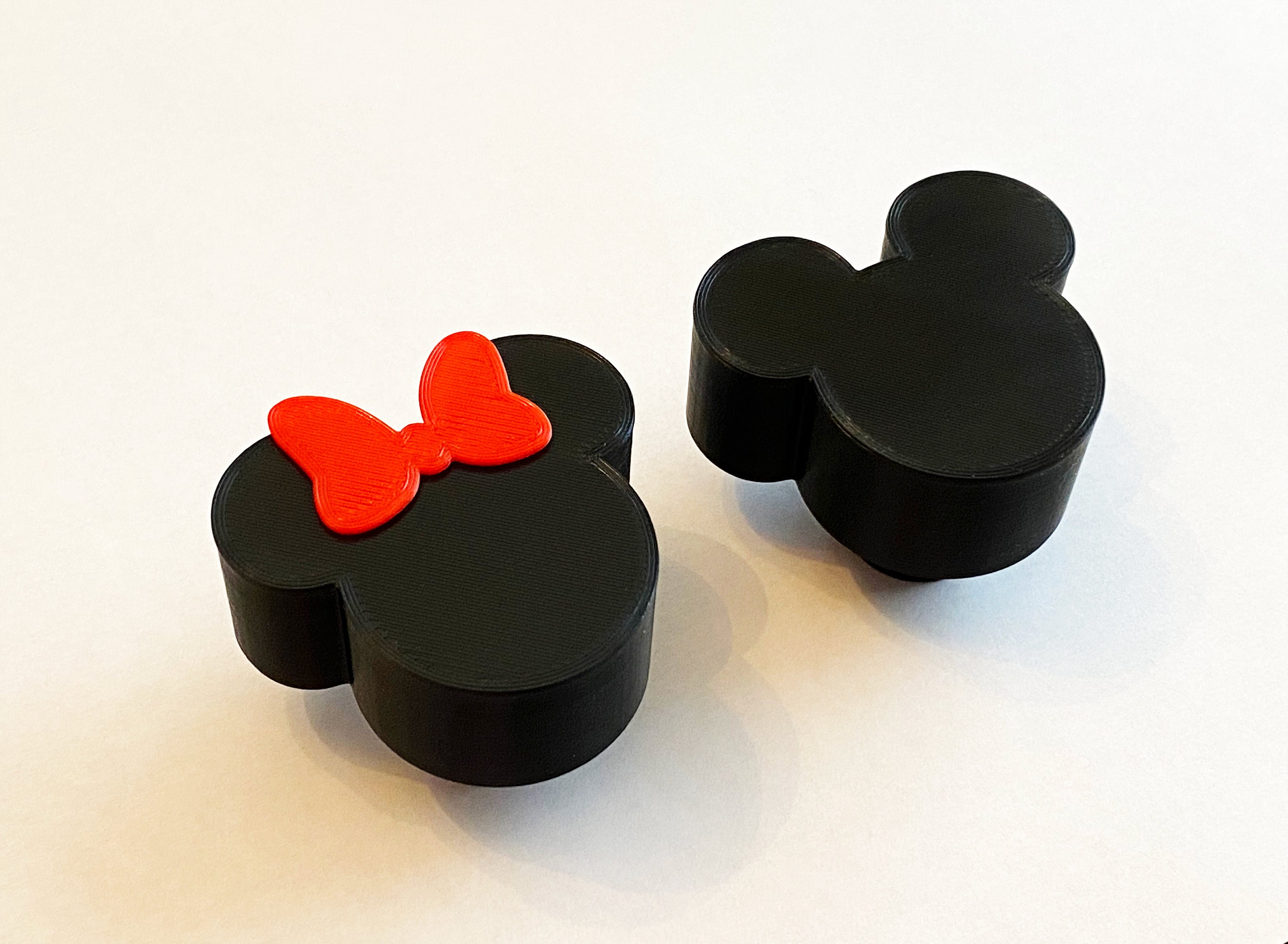 Mickey Mouse and Minnie Mouse Drawer Knobs/handles for | Etsy Australia