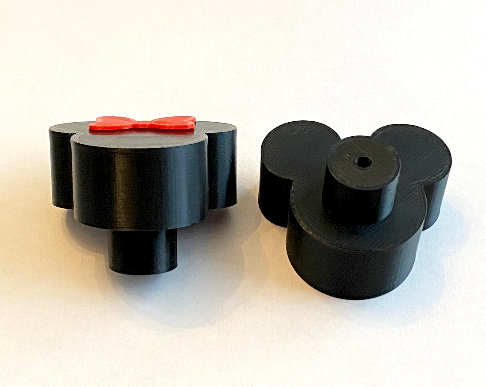 Mickey Mouse and Minnie Mouse Drawer Knobs/handles for | Etsy UK