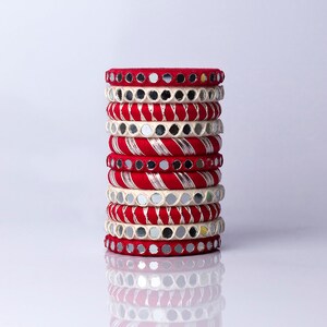 Taashacraft Mirror Work and Gotapatti Bangles - Etsy