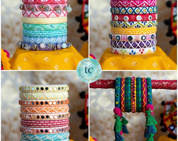 Taashacrafts Multicolour Bangles - Etsy