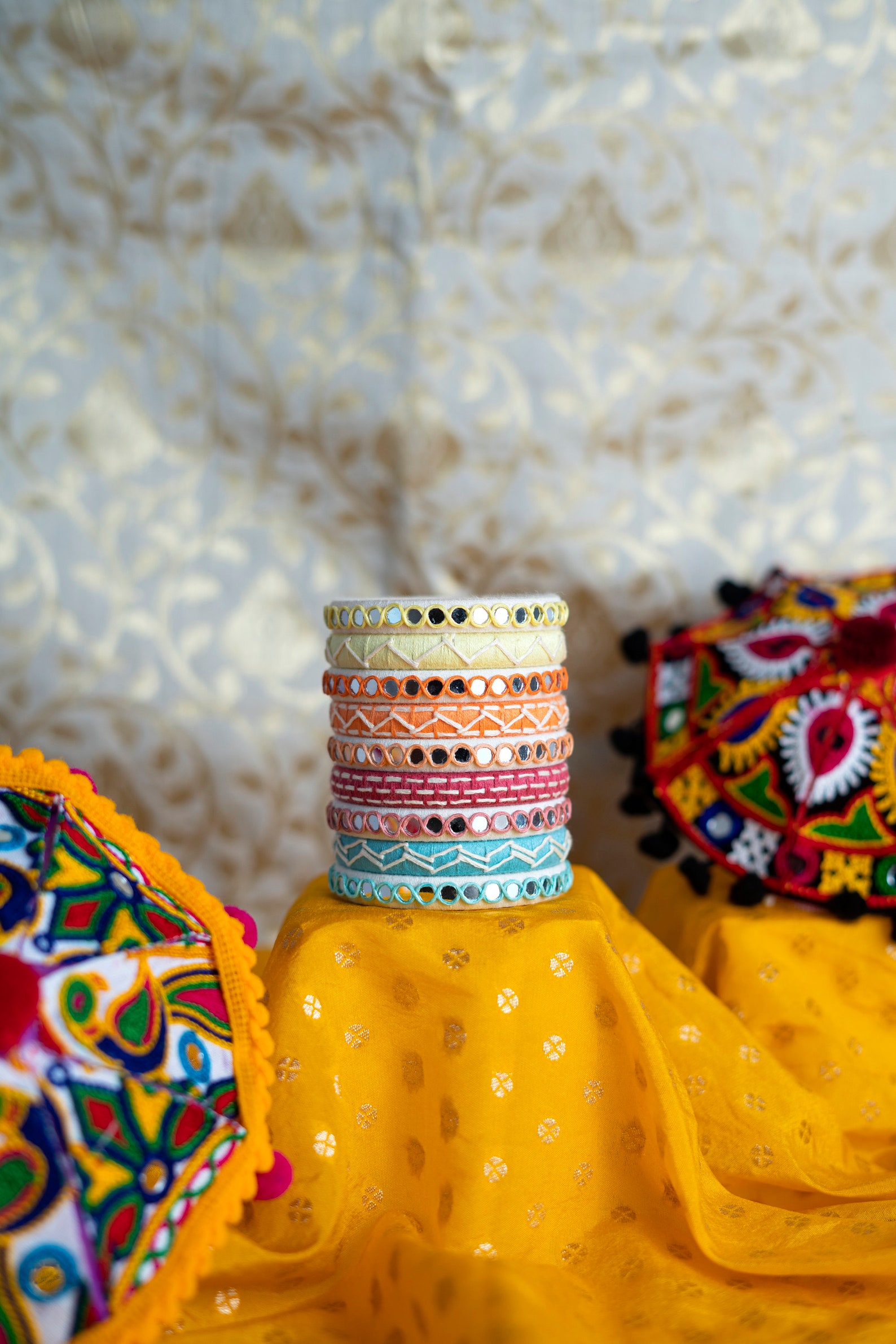Taashacrafts Multicolour Bangles - Etsy