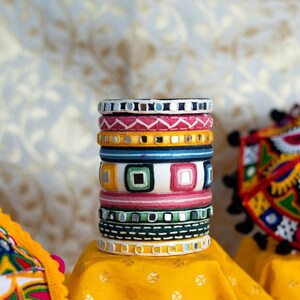 Taashacrafts Multicolour Bangles - Etsy