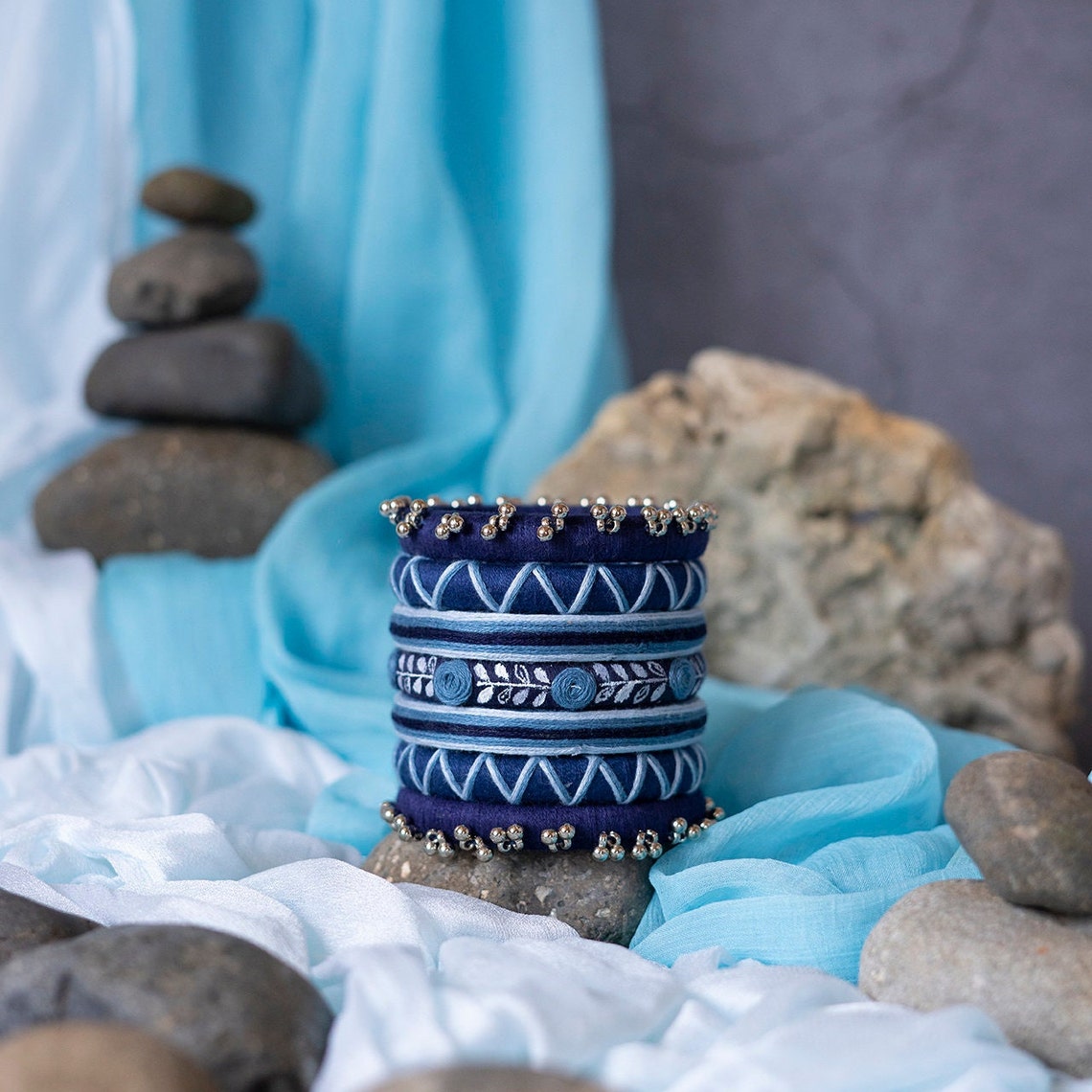 Taashacrafts Thread Work Bangles - Etsy