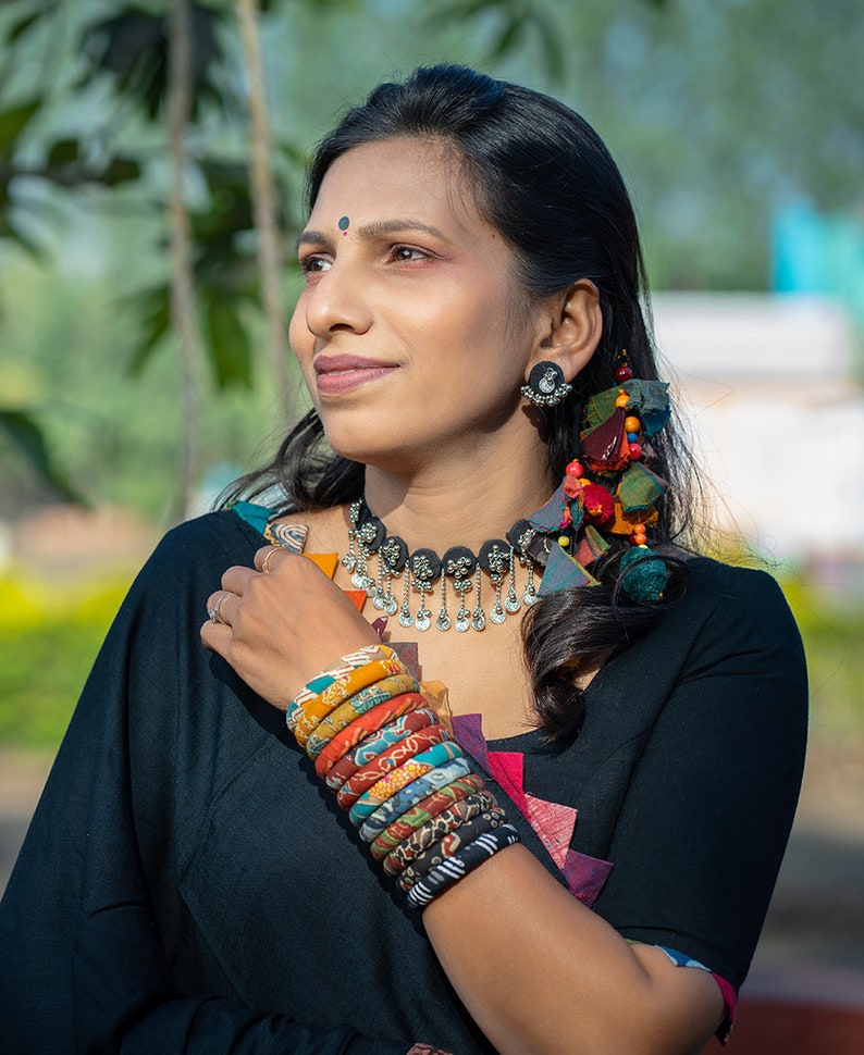 Taashacraft Kantha Work Bangles - Etsy