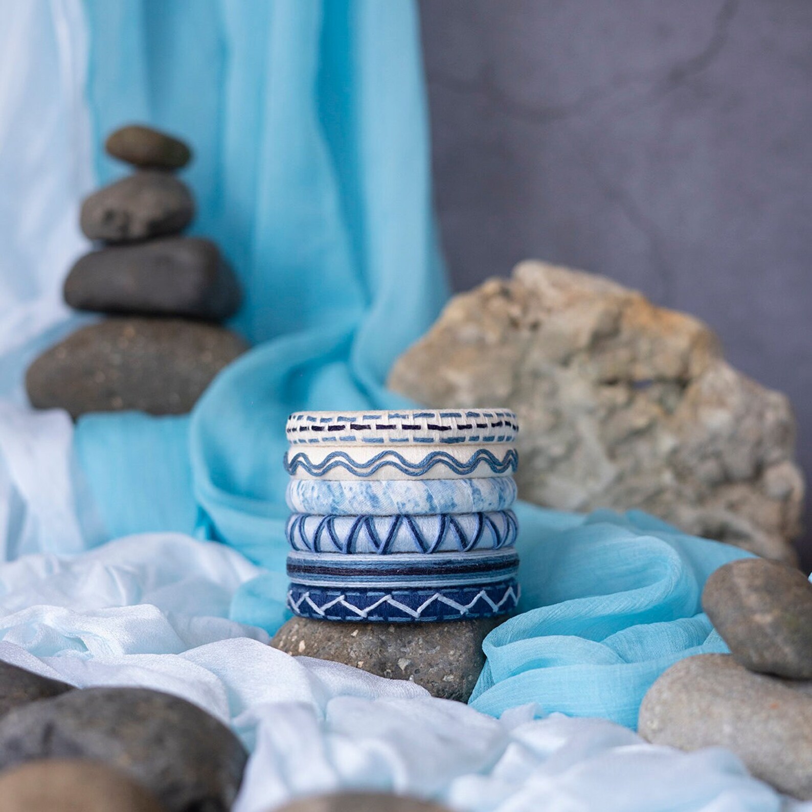 Taashacrafts Thread Work Bangles - Etsy