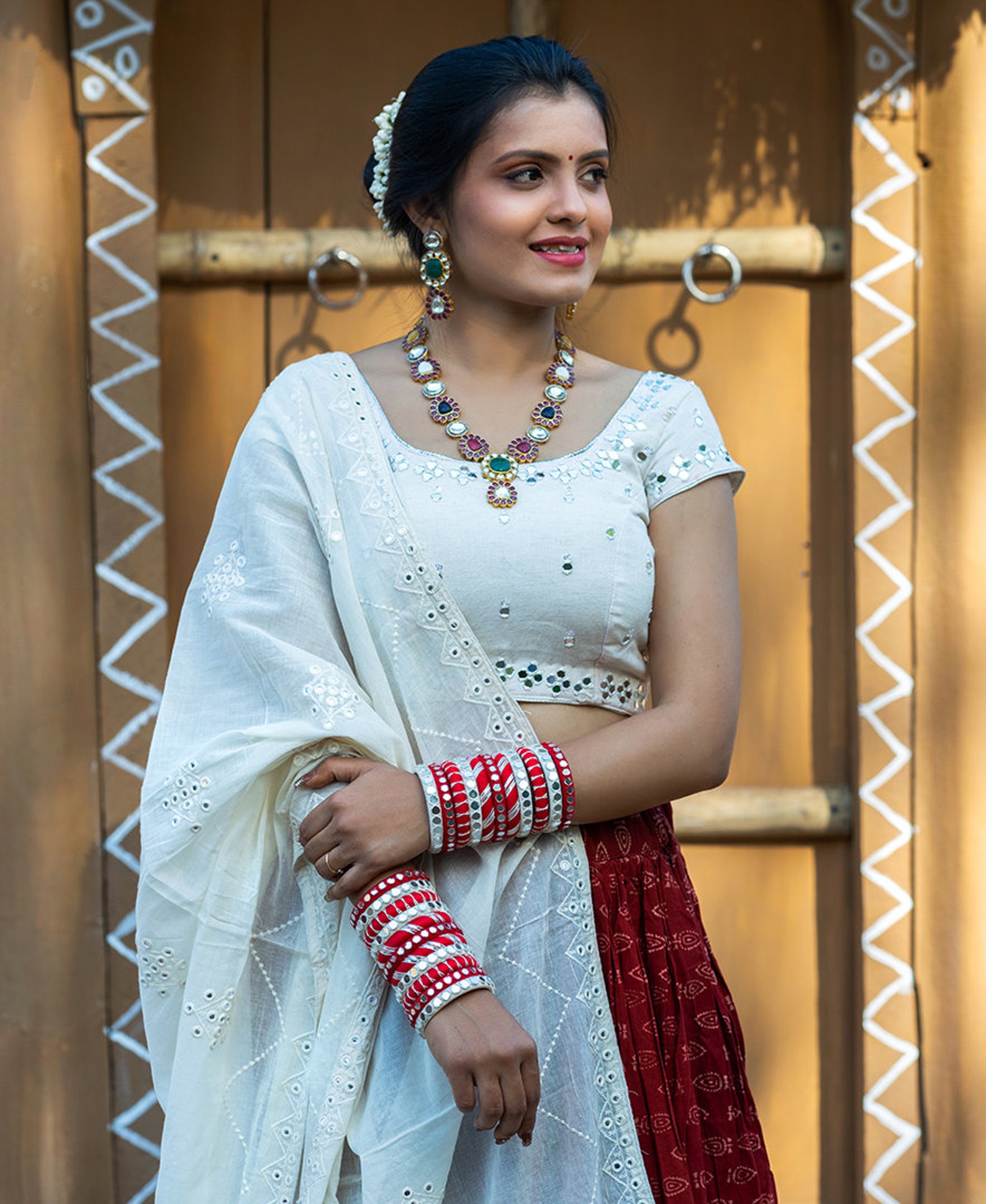 Taashacraft Mirror Work and Gotapatti Bangles - Etsy