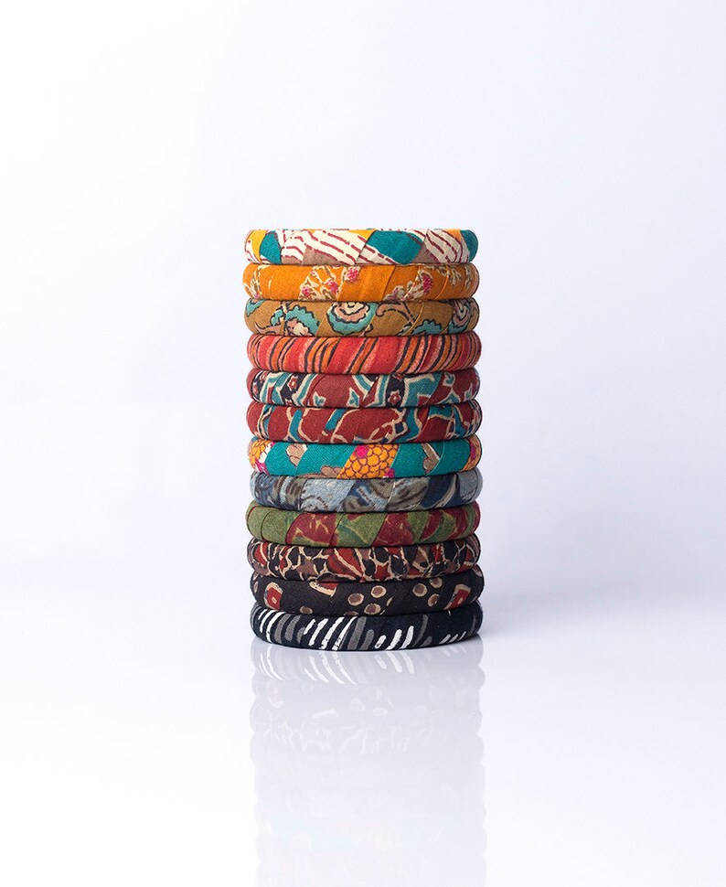Taashacraft Kantha Work Bangles - Etsy