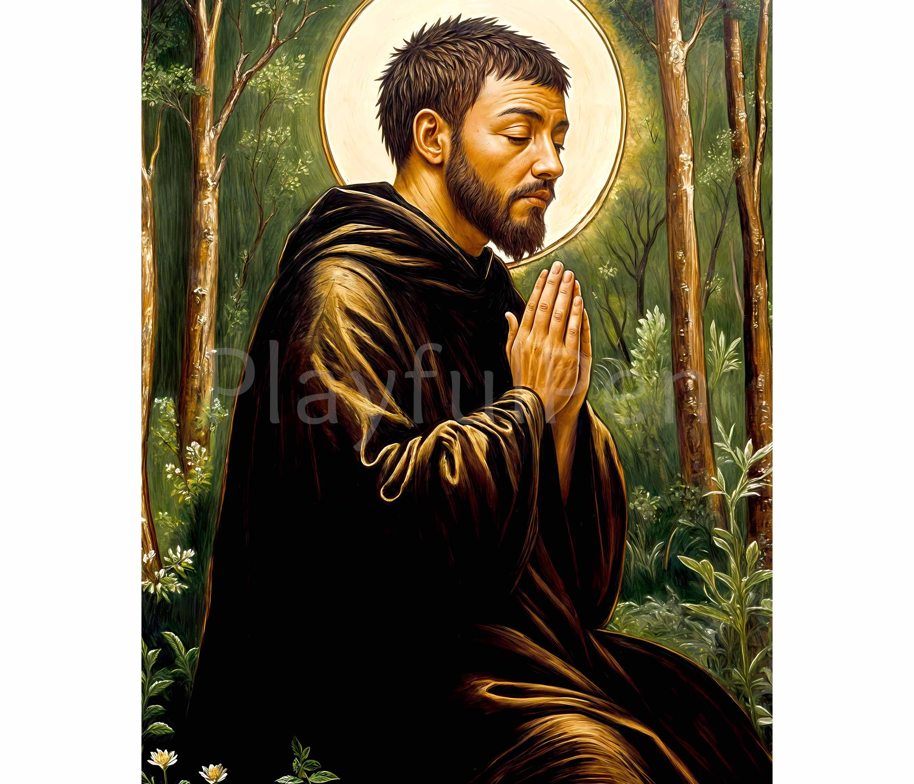 St Isaac Jogues Wall Art Printable, Saint Jogues French Jesuit Catholic ...