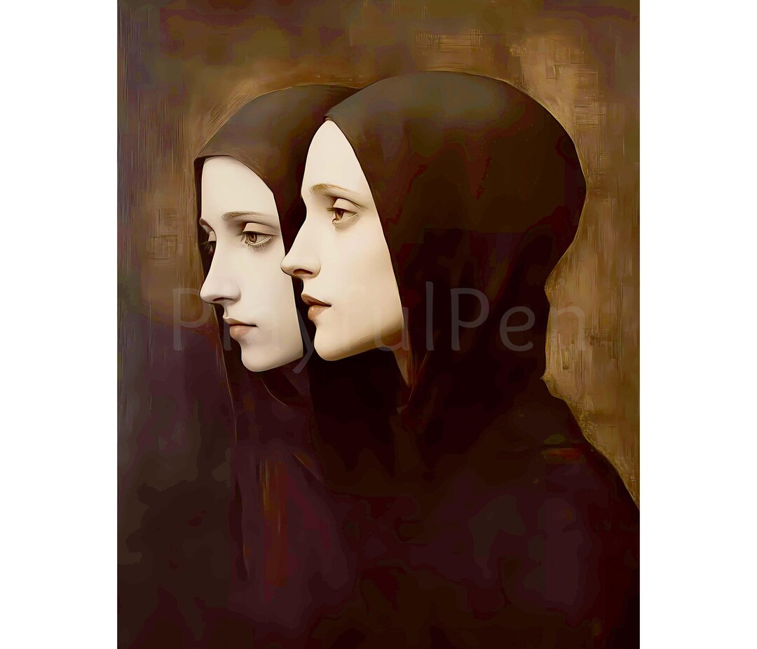 St Perpetua and St Felicity Printable Wall Art, Catholic Saints Print ...