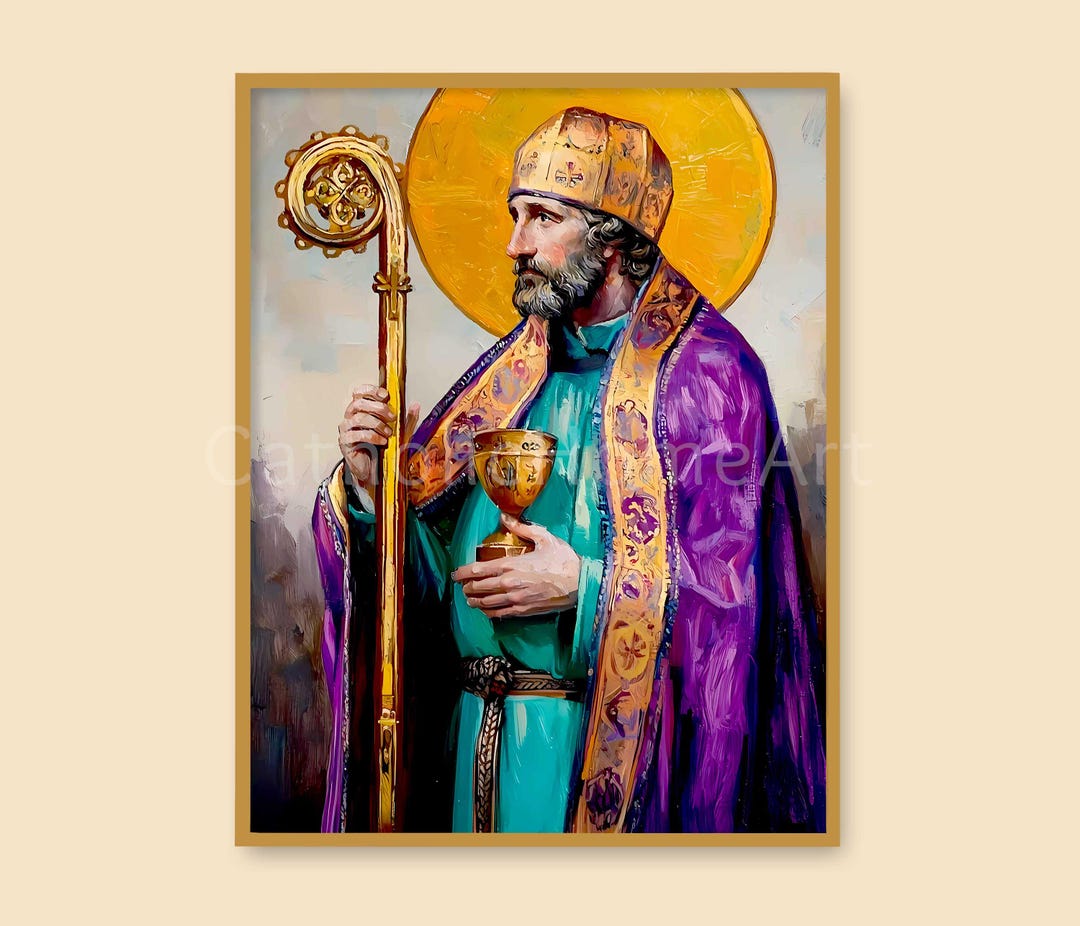 Saint Richard Wall Art Printable, St Richard of Chichester Catholic ...