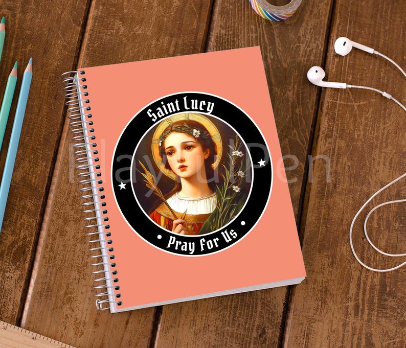 Saint Lucy Clipart PNG, St Lucia of Syracuse Pray for Us Printable Clip ...