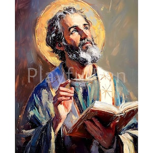 Saint Philip the Apostle Art Print, Catholic Wall Art (digital Download ...