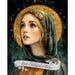 Saint Hildegard of Bingen Printable Wall Art, Catholic Poster Print ...