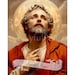 Saint Peter the Apostle Printable Wall Art, Catholic Poster Print ...