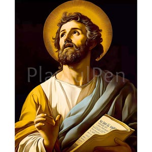 Saint Thomas the Apostle Printable Wall Art, Catholic Poster Print ...
