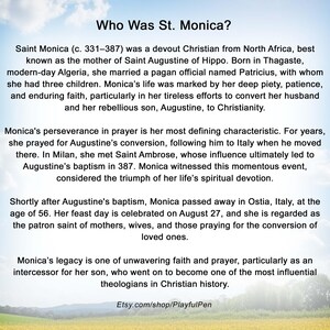 St Monica Clipart PNG, Saint Monica Mother of St Augustine Pray for Us ...