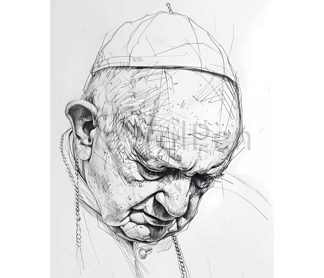 Saint John XXIII Wall Art Printable, St Pope John 23rd Art Print ...
