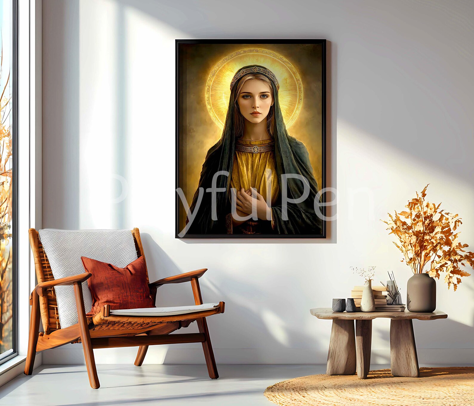 St. Matilda of Ringelheim Wall Art Printable , Christian Saint Catholic ...