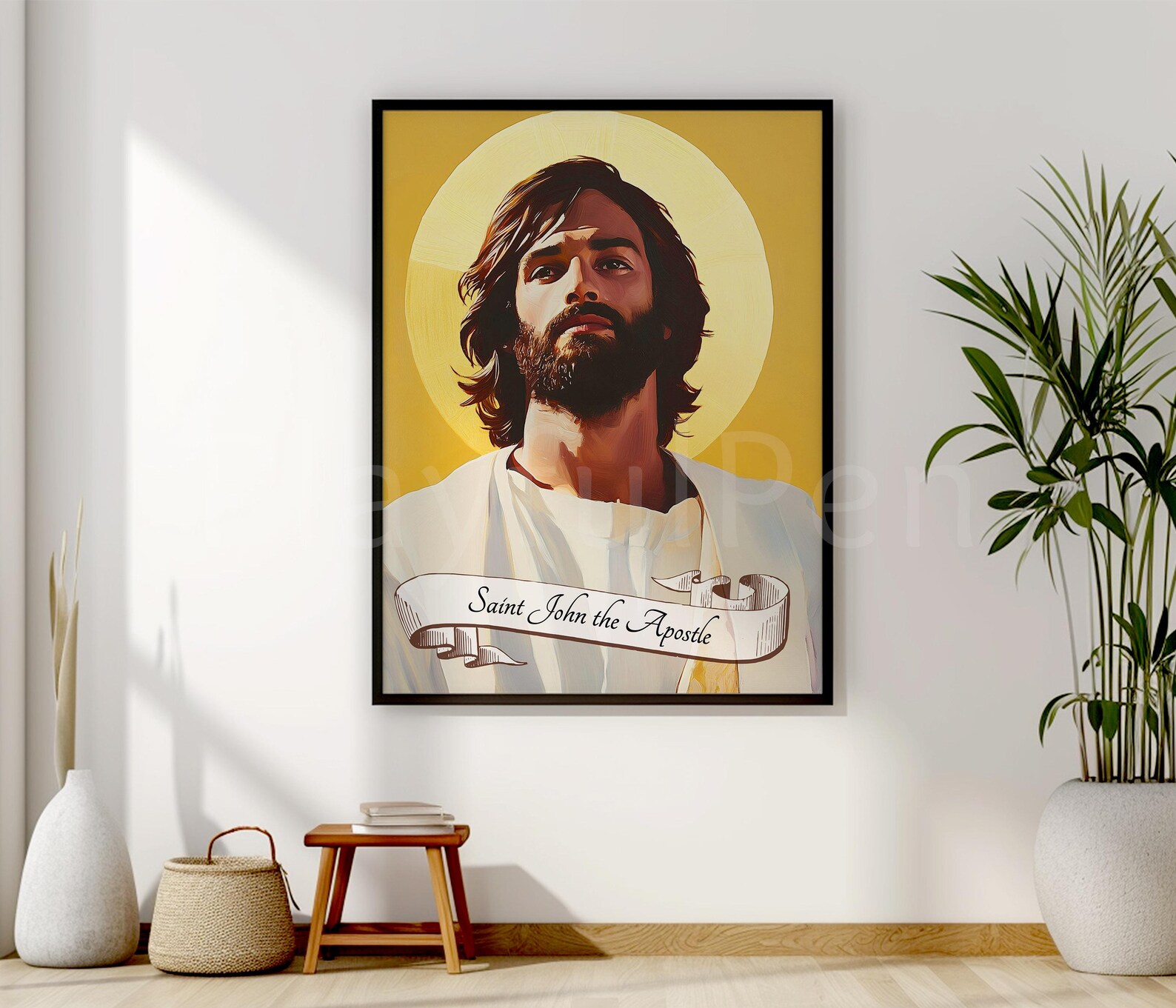 Saint John the Apostle Printable Poster, St John the Evangelist ...