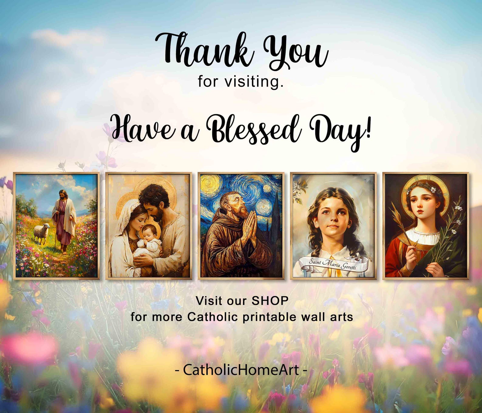 St. Anthony Printable Wall Art, Saint Anthony of Padua Picture ...