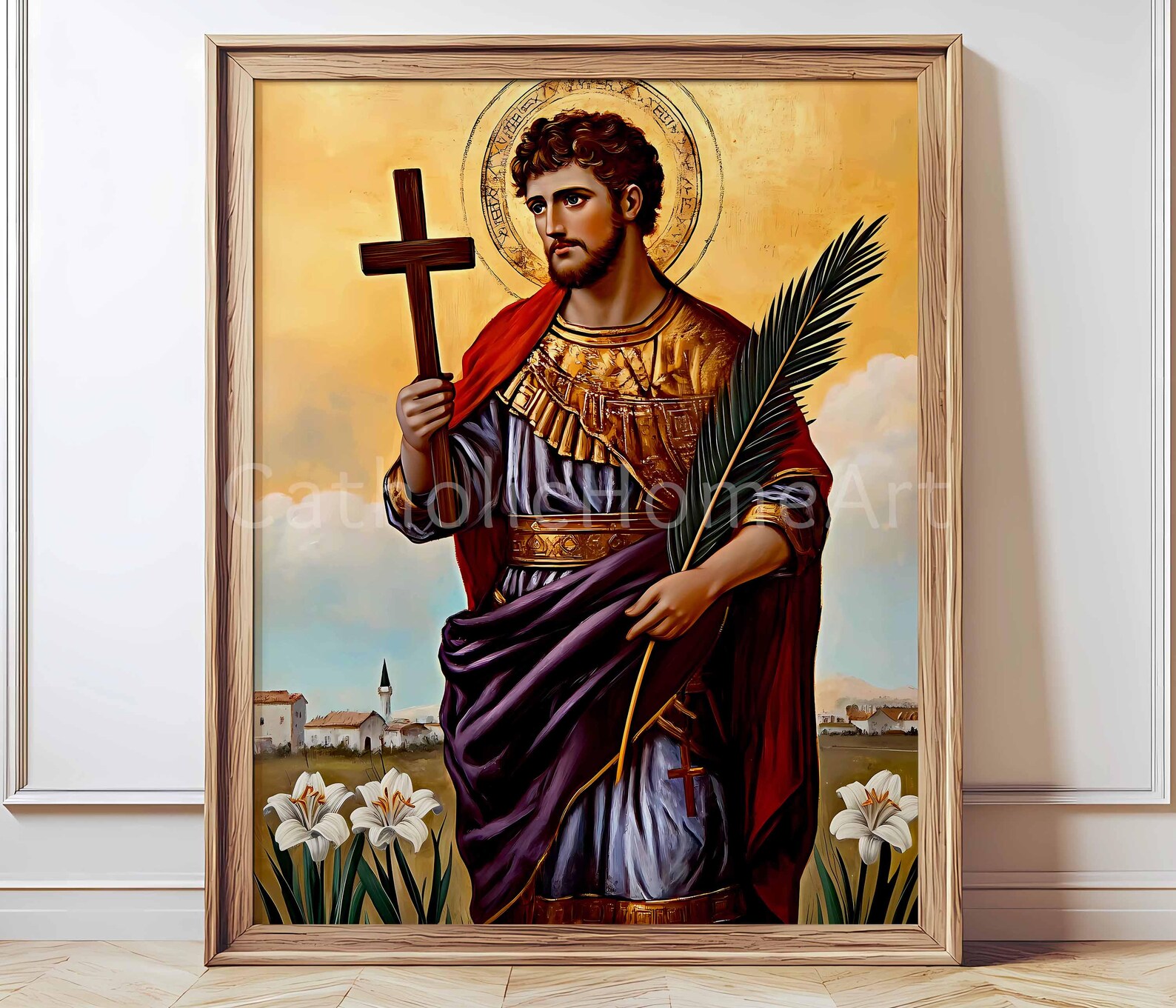 St Expeditus Printable Wall Art, Patron Saint of Procrastination ...