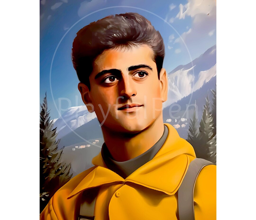Blessed Pier Giorgio Frassati Wall Art, Outdoors Mountain Adventurer ...