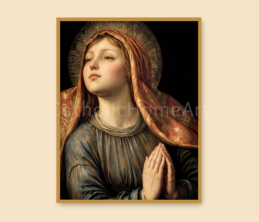 St. Lidwina of Schiedam Wall Art Printable, Saint Lidwina Catholic ...