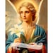 St Gabriel Wall Art Printable, Saint Gabriel the Archangel Picture ...